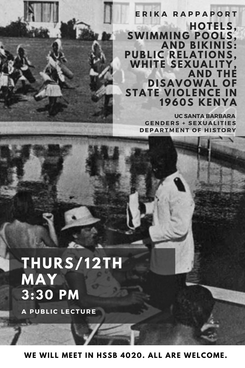 Gender + Sexualities Cluster | Erika Rappaport | Hotels, Swimming Pools ...